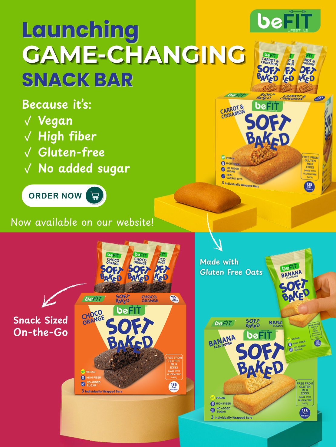 Buy Crunchy Lifestyle Products in UAE | beFIT Lifestyle